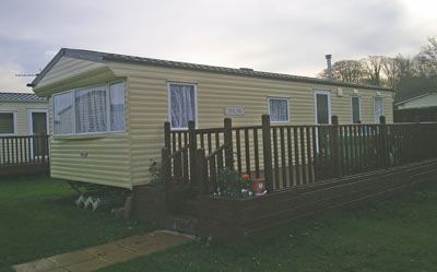 "Lawts Lodge" is beautifully presented on Trelawne Manor Holiday Park