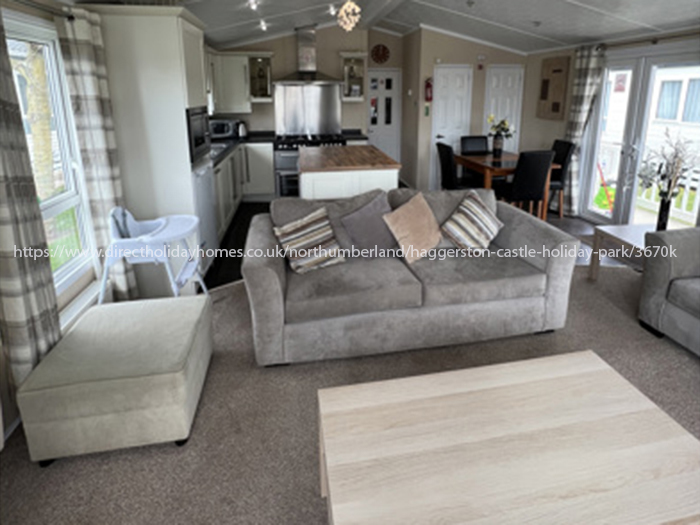 Cosalt Monaco Duo lodge on Haggerston Castle