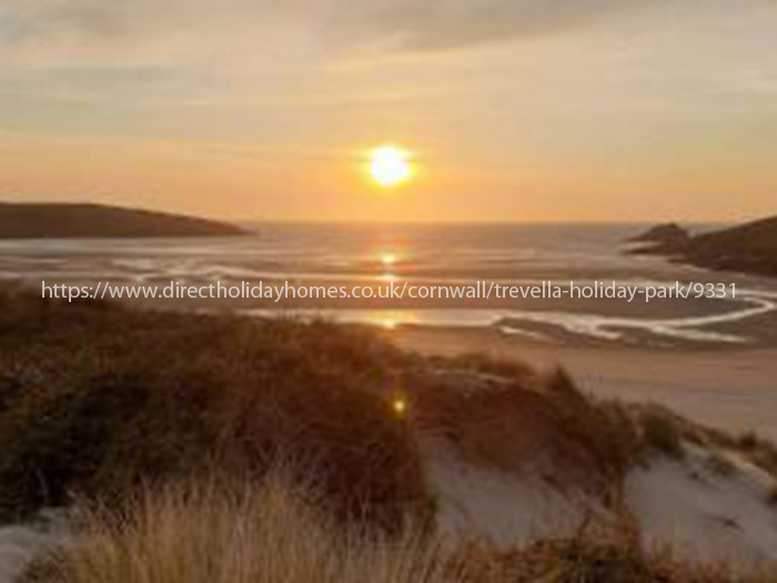 Our holiday home on The Green at the 5 Star Trevella Holiday Park in ...